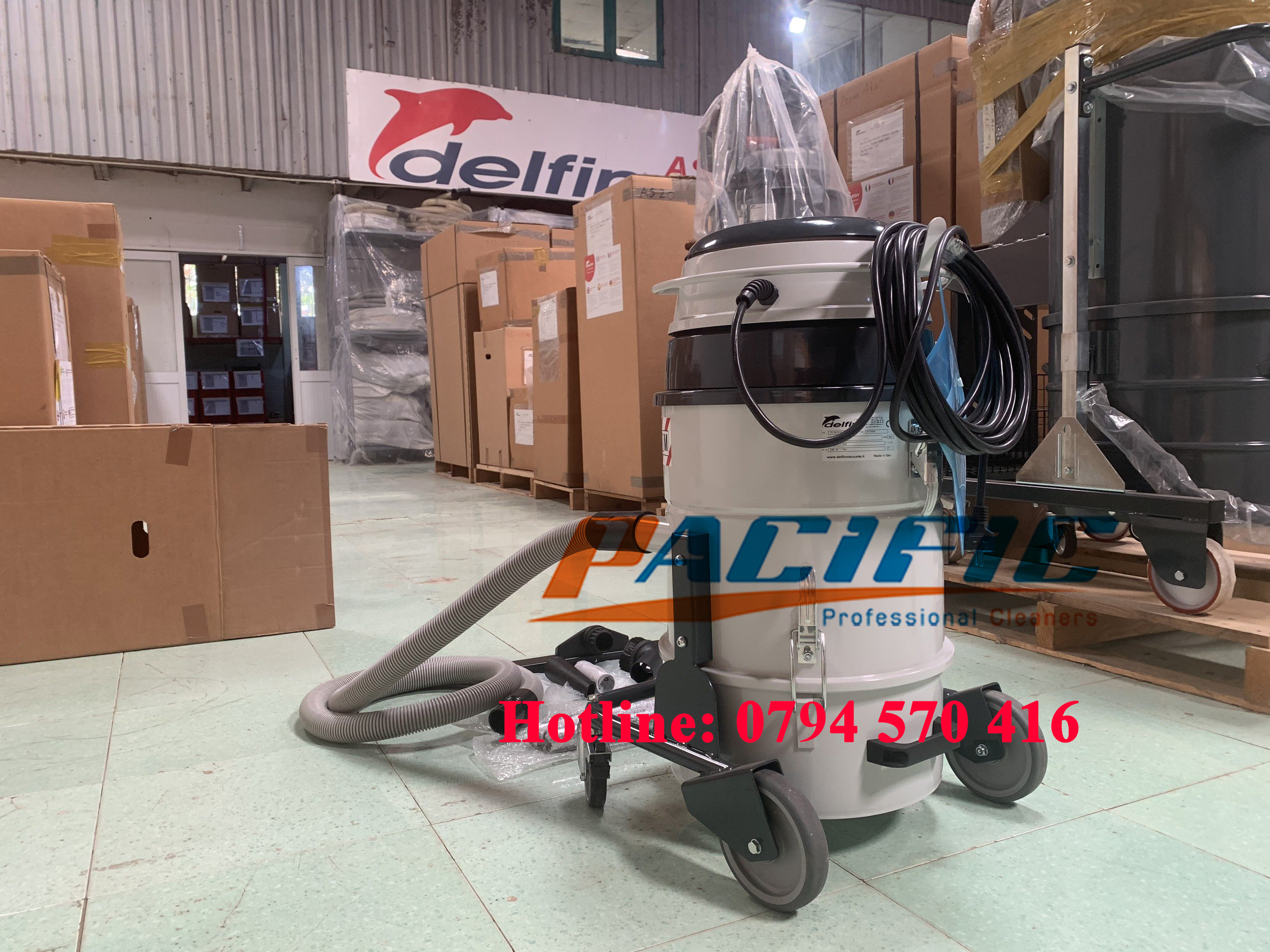 MÁY HÚT BỤI CÔNG NGHIỆP DELFIN MISTRAL 301 DRY